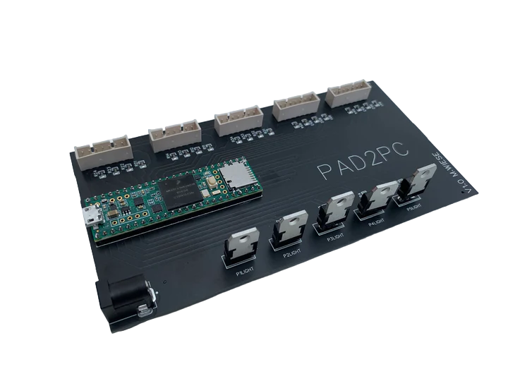 PAD2PC - Arcade Pad PC I/O with Light Support – DDRPad.com