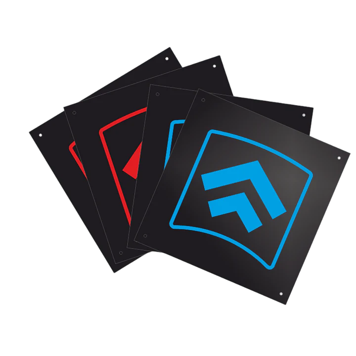L-TEK Core Panel - Black with Blue/Red Arrows – DDRPad.com