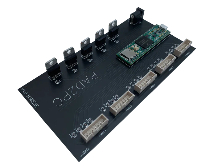 PAD2PC - Arcade Pad PC I/O with Light Support – DDRPad.com